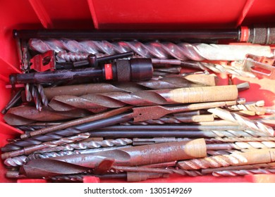 Tool Box Full Drill Bits Metal Stock Photo 1305149269 | Shutterstock