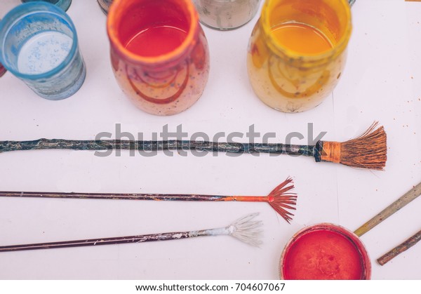 Tool Performing Ebru Technique Stock Photo 704607067 | Shutterstock