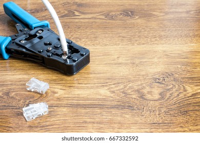 Tools Crimping Component Computer Network Stock Photo 667332592 ...