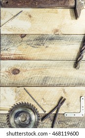 Tools On Workbench Background Stock Photo 468119600 | Shutterstock