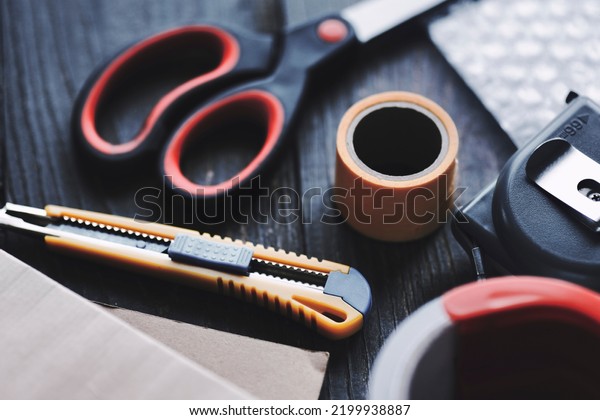 Tools Packing Work Image Stock Photo 2199938887 | Shutterstock