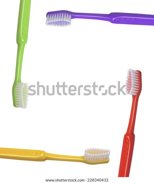 Toothbrush Border Stock Photo 228340432 | Shutterstock