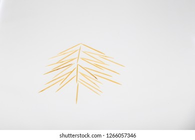 Toothpicks Pattern Herringbone Fish Stock Photo 1266057346 | Shutterstock
