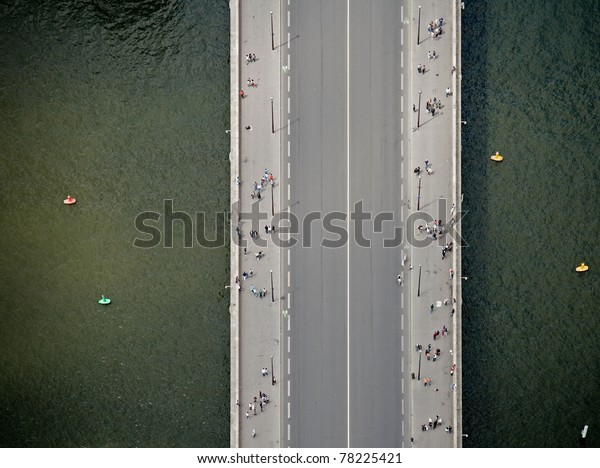 Top View Bridge Stock Photo (Edit Now) 78225421