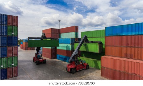 Top View Container Storage Stacking By Stock Photo 788520700 | Shutterstock