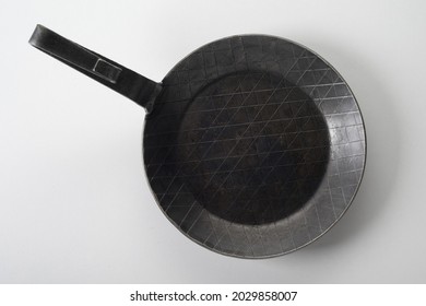 Top View Empty Old Black Metal Stock Photo 2029858007 | Shutterstock