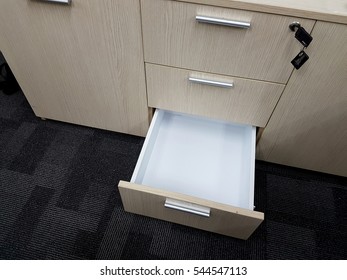 Top View Empty Open Drawer Stock Photo 544547113 | Shutterstock