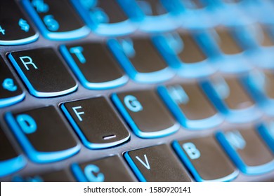 Black Wireless Keyboard Close Keys Form Stock Photo (Edit Now) 1128999056
