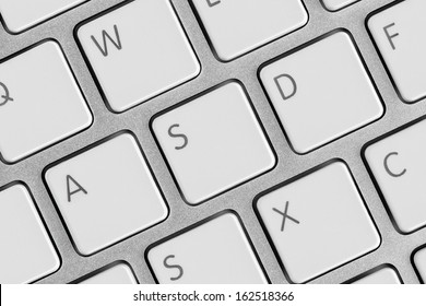 Top View Extremely Closeup Computer Keyboard Stock Photo (Edit Now ...