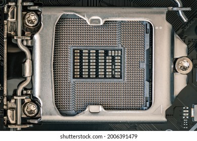 Top View Processor Installation Site On Stock Photo 2006391479 ...