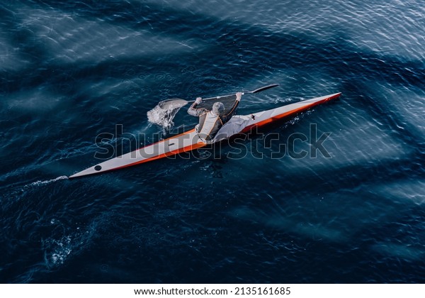 Top View Rower Stock Photo 2135161685 | Shutterstock