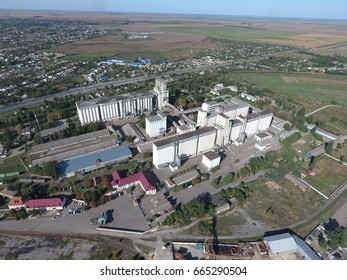 Top View Silo Elevator Huge Building Stock Photo (Edit Now) 729872650