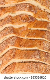 Top View Sliced Bread Texture Stock Photo (Edit Now) 183326810