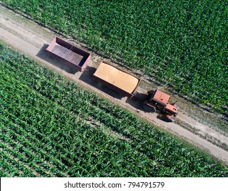 1,524 Top View Tractor Trailer Stock Photos, Images & Photography ...