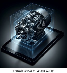 Top View Vertical Exploded Accurate Diagrammatic AI 생성 이미지 2456612919 ...
