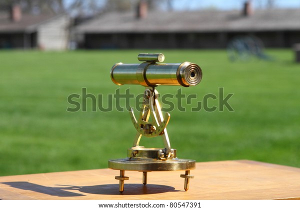 Topographic Device Making Maps Navigation Stock Photo 80547391 ...