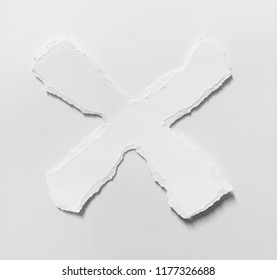 Torn Paper Wrong Mark Stock Photo 1177326688 | Shutterstock