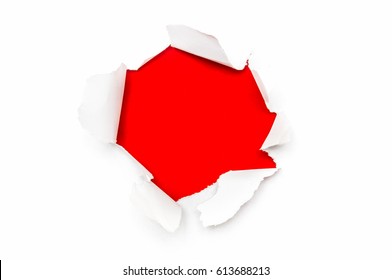 1,307 Bursting through paper Images, Stock Photos & Vectors | Shutterstock