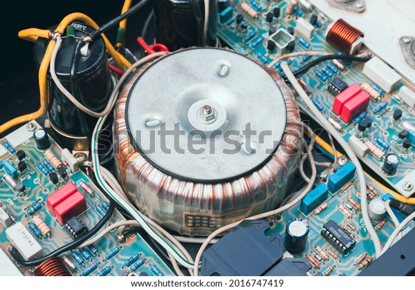 Toroidal Transformer Electrical Step Down Ac Stock Photo 2016747419 ...