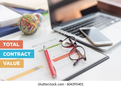 Total Contract Value Concept Stock Photo 604395401 | Shutterstock