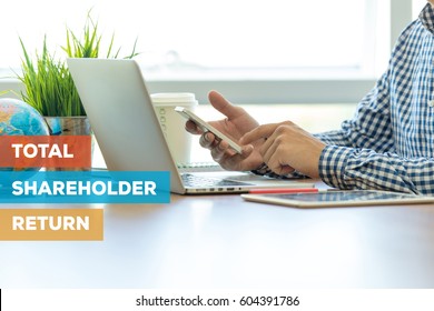 Total Shareholder Return Concept Stock Photo 604391786 | Shutterstock