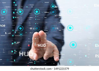 Touch Screen Technology Future Modern Touch Stock Photo 1491221579 ...