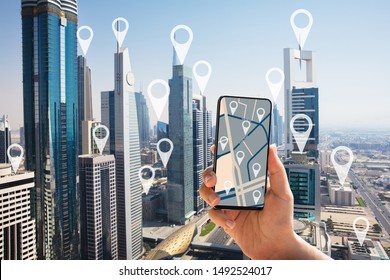 10,078 People using gps Images, Stock Photos & Vectors | Shutterstock
