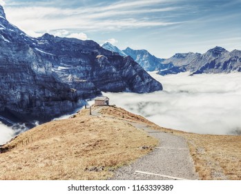 Tracking Path Eiger Walk On Top Stock Photo 1163339389 | Shutterstock