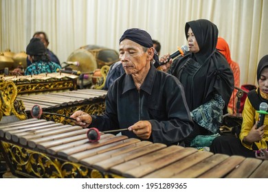 Traditional Musical Instruments Central Java Indonesia Stock Photo ...