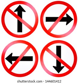 Do Not Direct Back Left Right: เวกเตอร์สต็อก (ปลอดค่าลิขสิทธิ์ ...