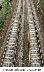 Train Railways High Angle View Stock Photo 172413410 | Shutterstock