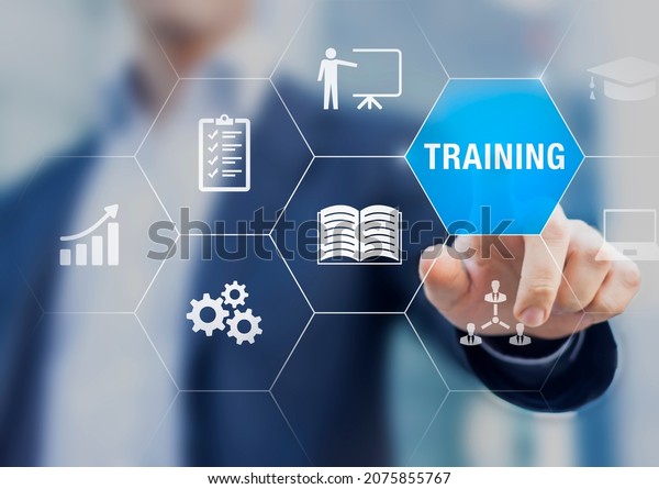 Training Skill Development Concept Icons Online Stock Photo 2075855767 ...