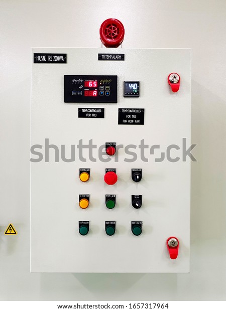 Transformer Temperature Control Box Installation Stock Photo (Edit Now ...