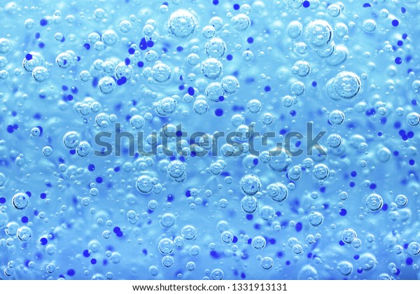 Transparent Gel Bubbles Closeup Texture Gel Stock Photo 1331913131 ...