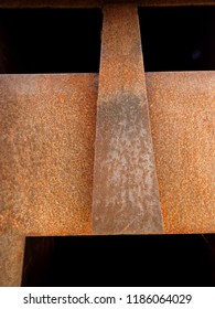 Trap Rectangular Trap Doors Rusty Steel Stock Photo 1186064029 ...
