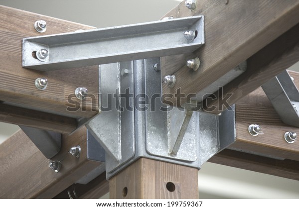 Tree Pillar Joint Bracket Stock Photo 199759367 | Shutterstock