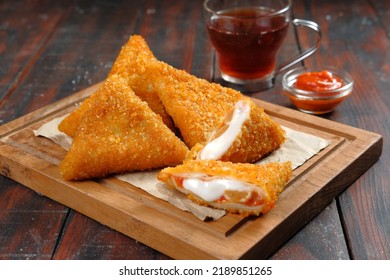 Triangle Fried Risoles Risol Mayo Typical Stock Photo 2189851265 ...