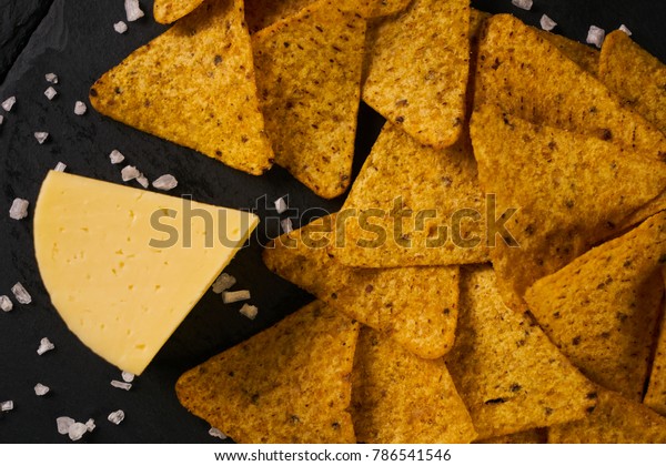 Triangle Mexican Nachos Corn Chips Stock Photo 786541546 | Shutterstock