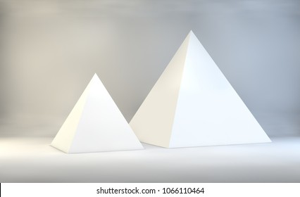 Triangle Pyramid Object Stock Photo 1066110464 | Shutterstock