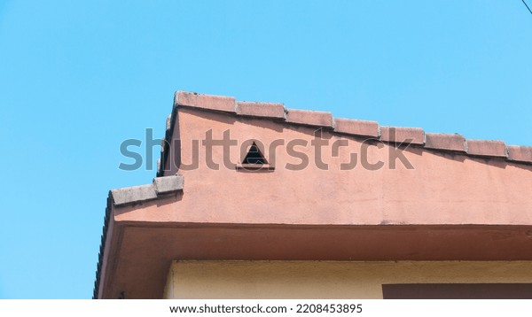 Triangle Shape Drain Rooftop Stock Photo 2208453895 | Shutterstock