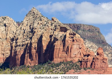 Triangular Cliff Face Red Rocks Near Stock Photo 1761535202 | Shutterstock