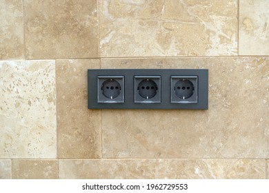 Triple Socket Wall Stock Photo 1962729553 | Shutterstock