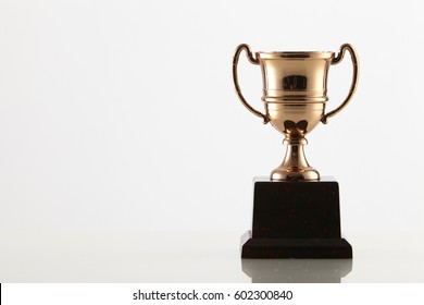 Trophy On White Background Stock Photo 602300840 | Shutterstock