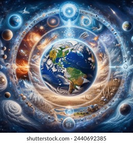 Copernicus Theory Earth Center Universe AI-generated image 2487947271 ...
