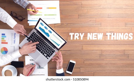 Try New Things Concept Stock Photo 510850894 | Shutterstock