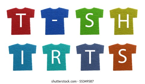 Tshirts Samples Stock Photo 55349587 | Shutterstock