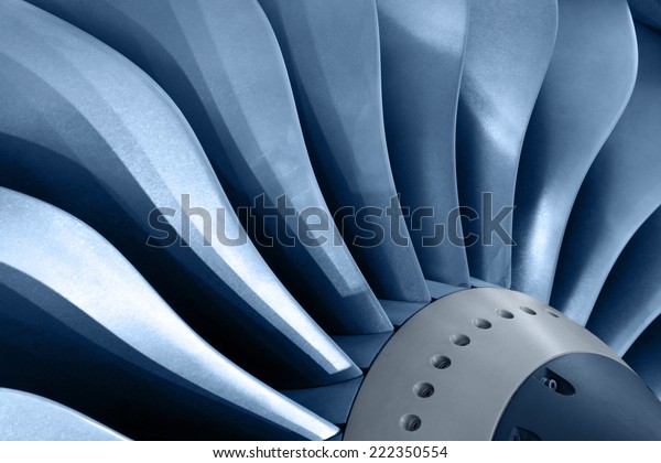 Turbojet Engine Plane Close Stock Photo (Edit Now) 222350554