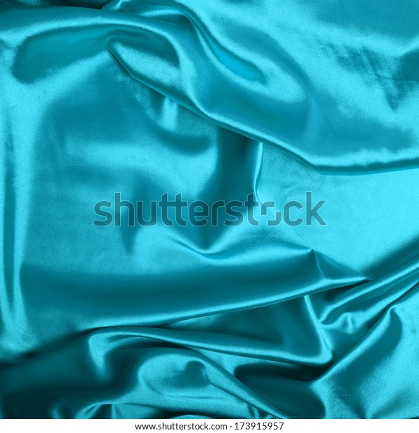 Turquoise Silk Background Stock Photo 173915957 | Shutterstock