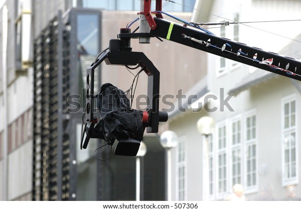 Tv Boom Camera Stock Photo 507306 | Shutterstock