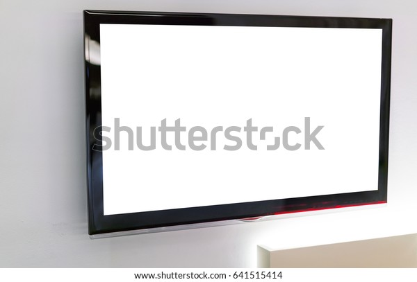 Tv Screen On Wall Stock Photo 641515414 | Shutterstock
